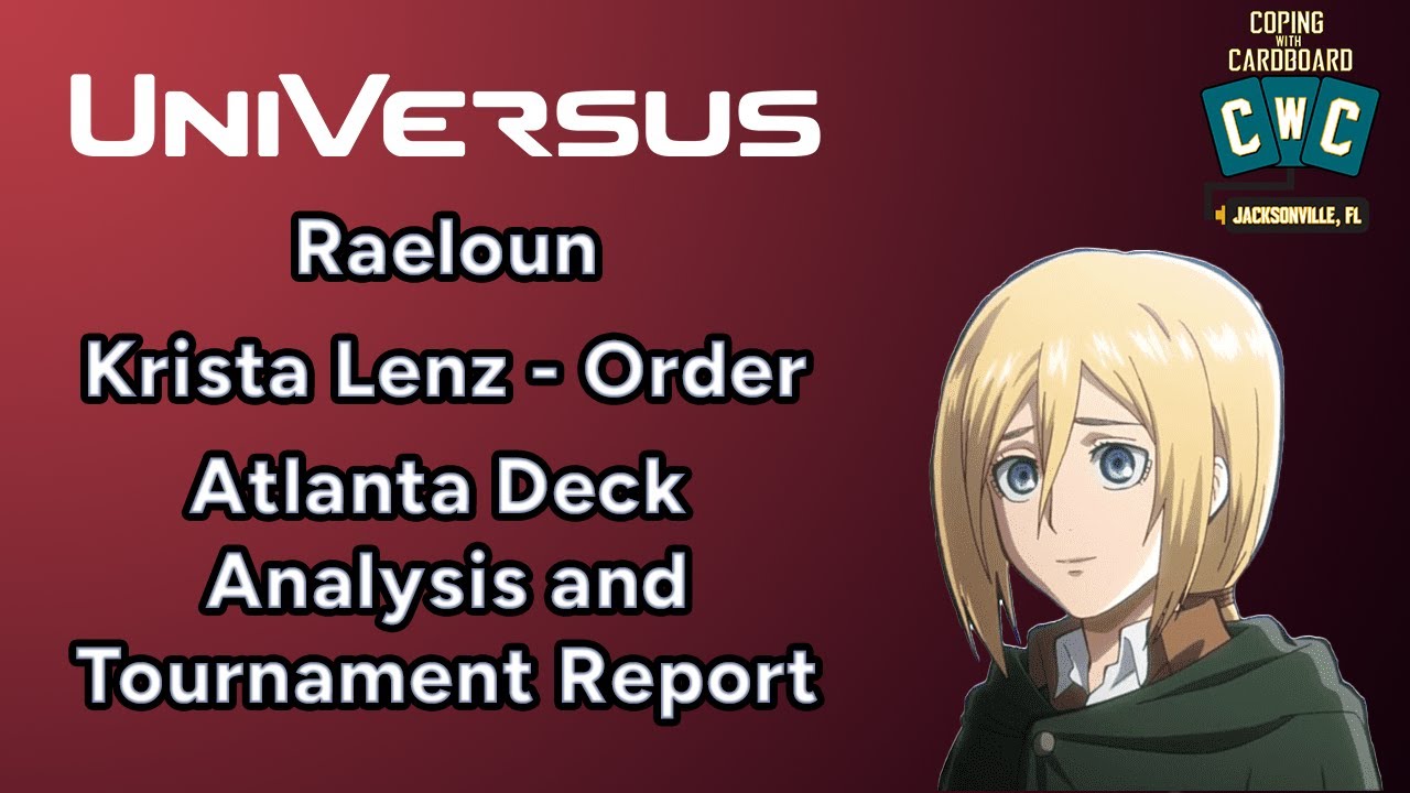 Krista Lenz - AoT - Atlanta Deck Analysis and Tournament Report - YouTube