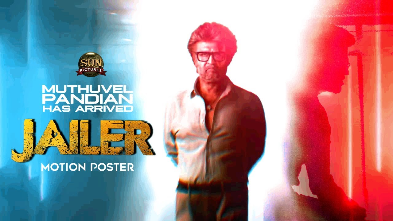 Jailer First Look Motion Poster | Rajinikanth | Nelson | Anirudh | 4K ...