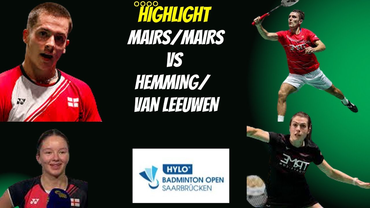 Badminton Gregory MAIRS / Jenny MAIRS VS Callum HEMMING /Estelle VAN ...