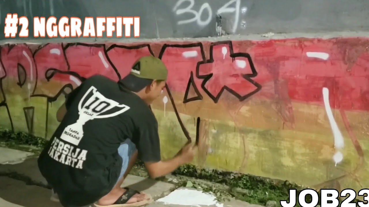 GRAFFITI PERSIJA JAKARTA》bag2 - YouTube