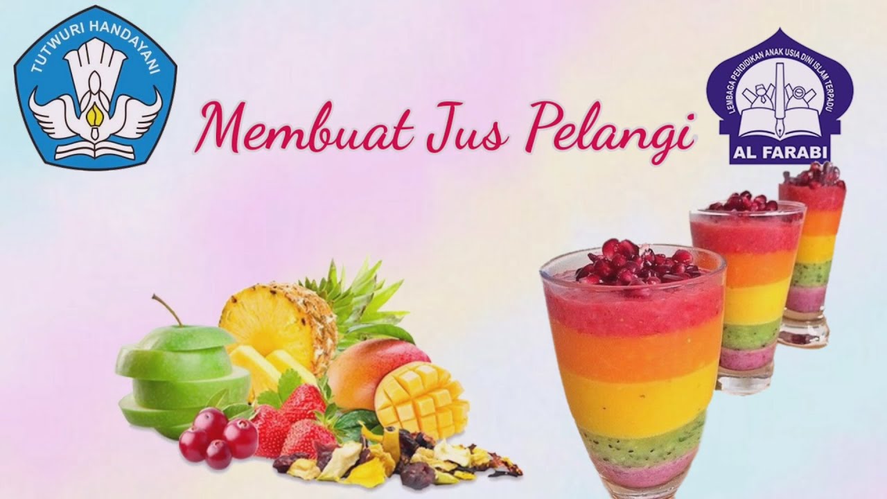 Mermbuat Jus Pelangi - YouTube