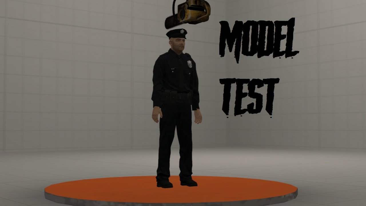 [SFM] |GORE WARNING| Cutting a model in half test - YouTube