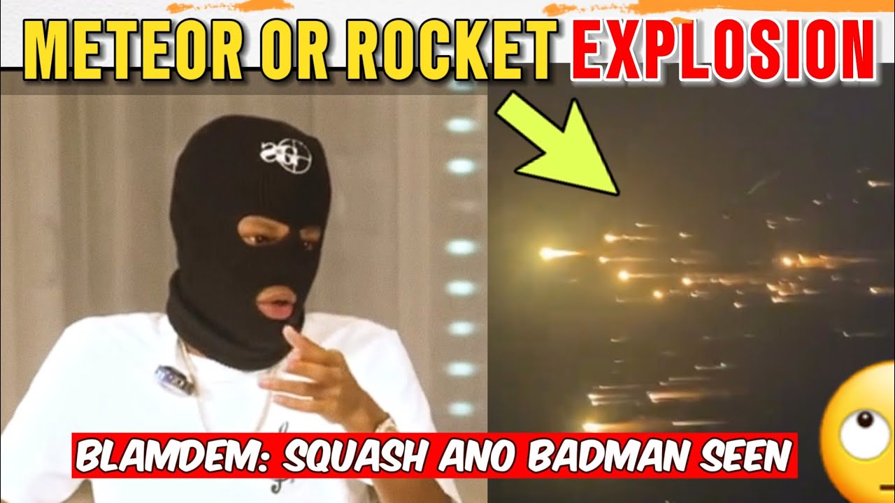 Reactions To Meteorite in Jamaica or was it Starship Rocket explosion ...