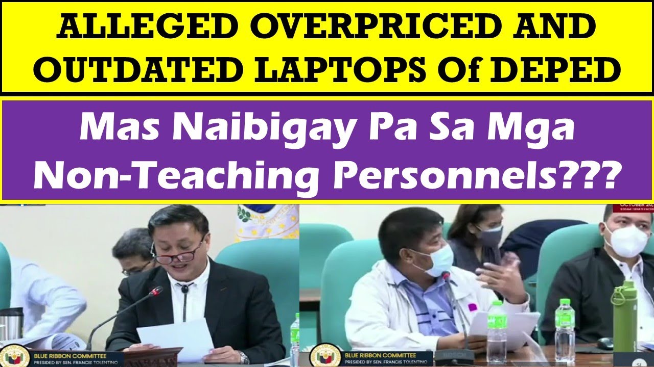 ALLEGED OVERPRICED AND OUTDATED LAPTOPS Of DEPED (Mas Naibigay Pa Sa ...