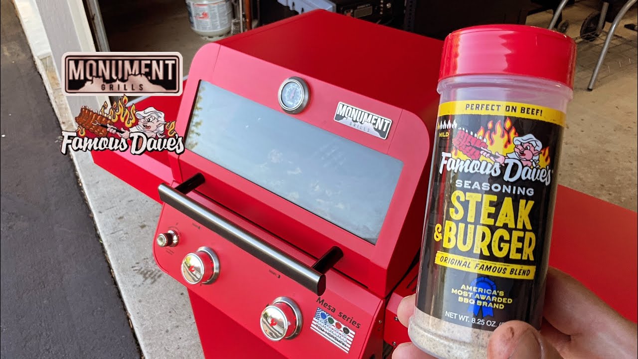 Hot and Fast Steak and Tators! / Famous Dave’s Seasoning! / Monument ...