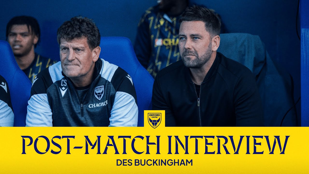Des Buckingham Reflects On Our Home Win Against Stoke City - YouTube