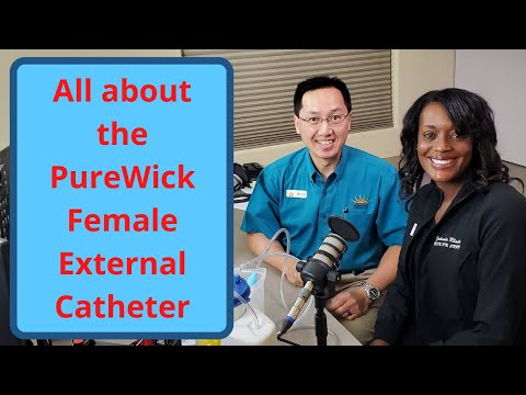PureWick Female Incontinence Device Demo with Yolanda Rhodes from BD / Bard