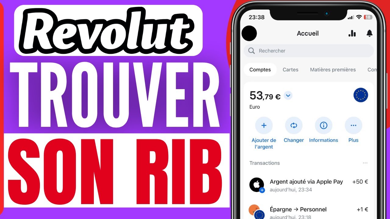 Comment Trouver Le Rib Sur Revolut | Comment Voir Mon Rib Revolut ( En ...