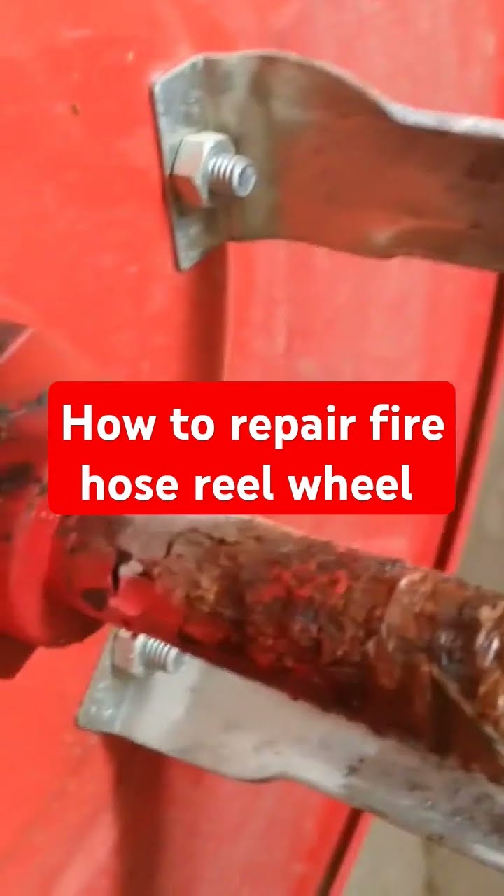 How to fix O' RINGS in a faulty fire hose reel wheel - YouTube