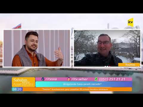 Xaçmazda qarlı hava şəraiti ilə bağlı son vəziyyət