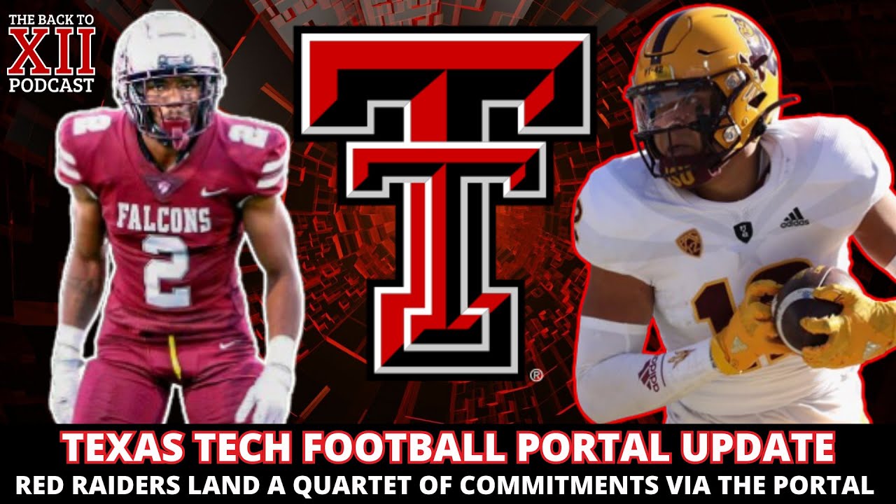 Texas Tech Football News: Red Raiders Land 4 Portal Commits | More To ...