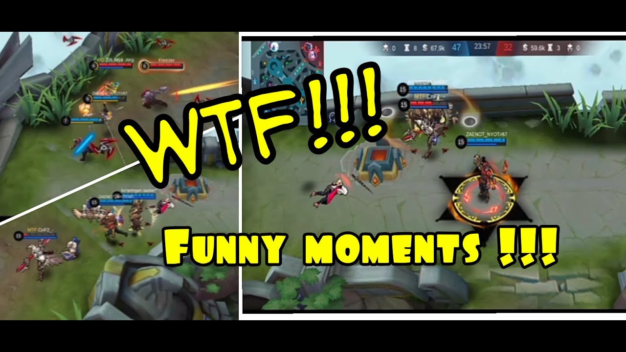 Mobile legend funny moments !!! - YouTube