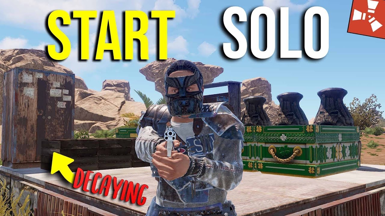FREE START ! Rust Solo Survival FR - YouTube