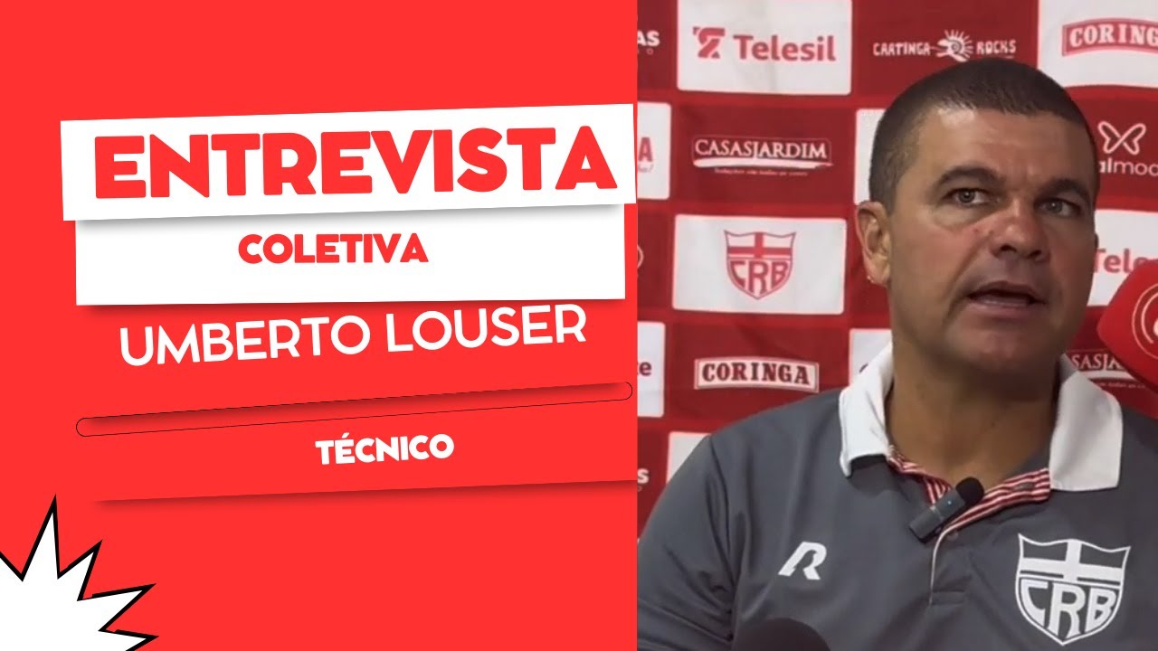 Entrevista Coletiva | Alagoano | Pós CRB x CSA | Umberto Louser ...