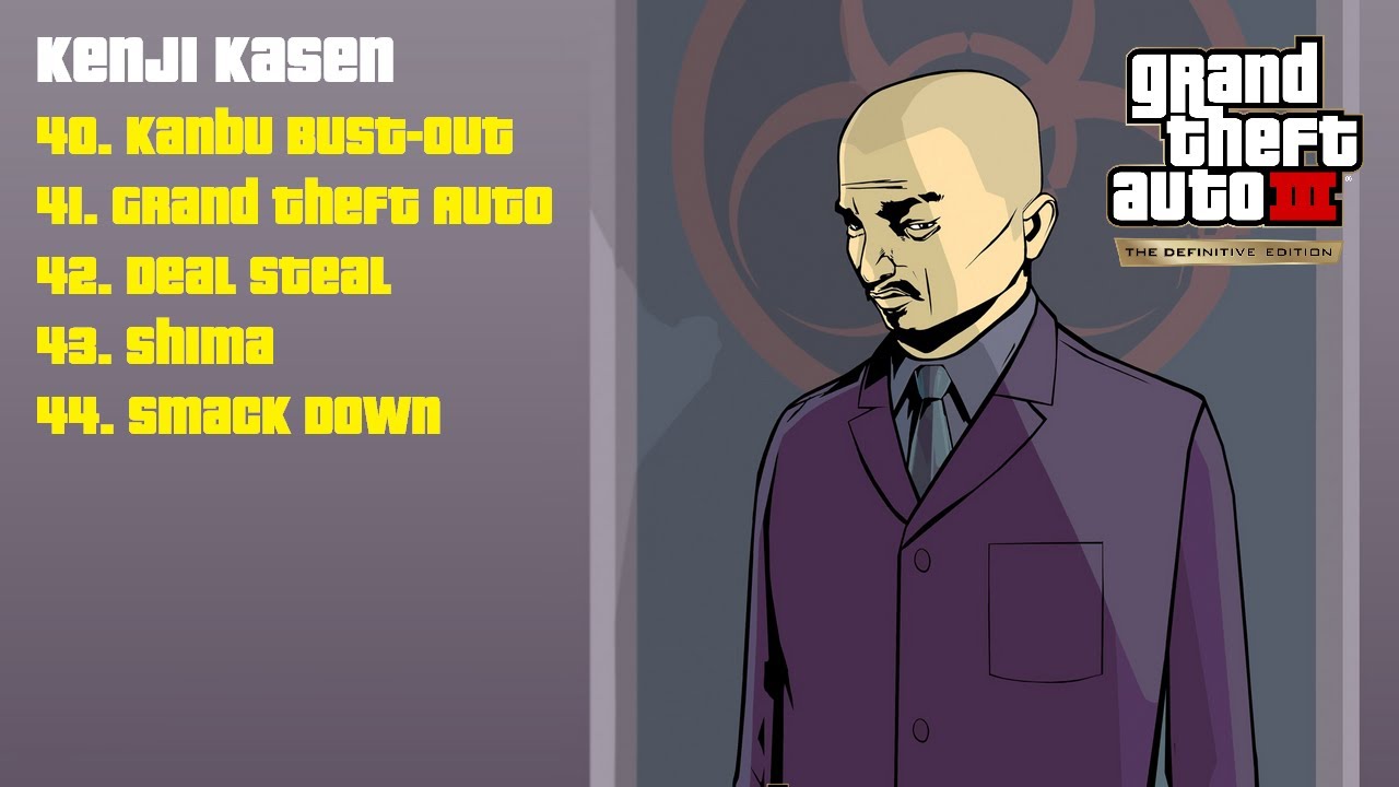 GTA 3 Definitive Edition v1.113 (PC) (13|20) / Kenji Kasen [16:9/4K@30 ...