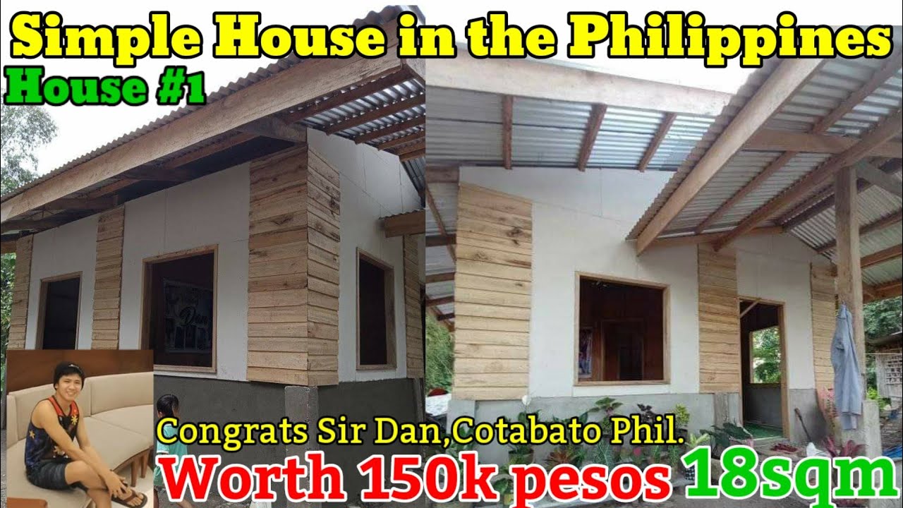 Worth 150k Pesos Simple House In The Philippines Congrats Sir Dan