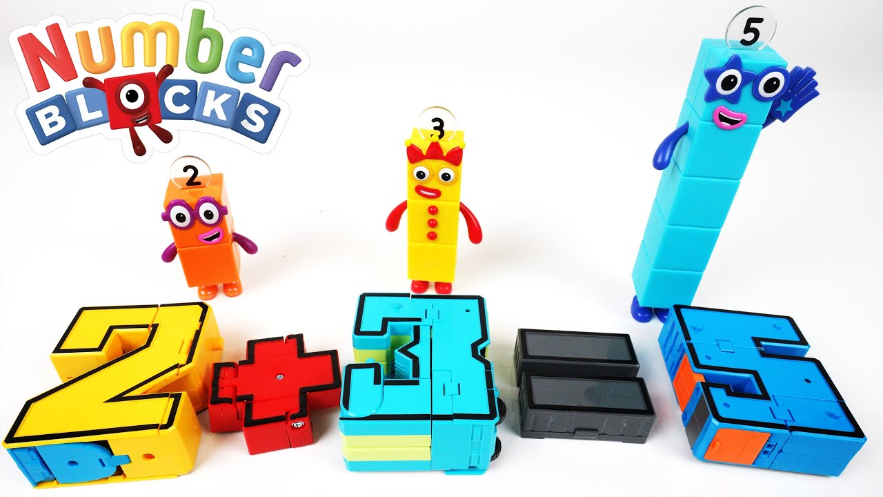 Numberblocks Transform Vehicles and a Robot into Numbers and Math ...