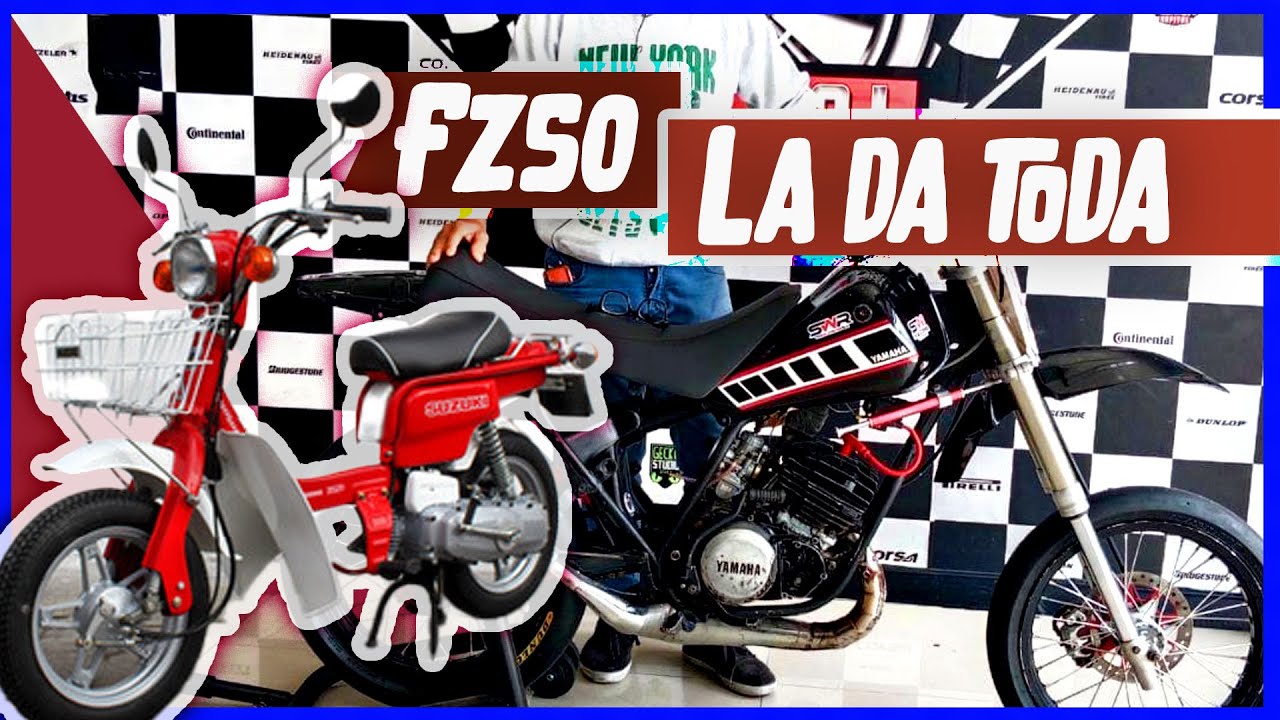 Esta Moto donó su volante para ARMAR UN MOTOR DE CARRERAS | Suzuki Fz50 ...