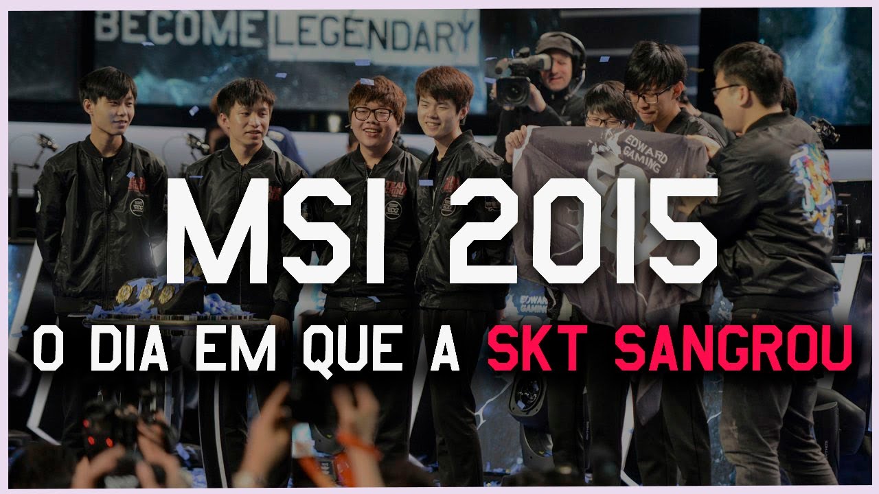 COMO A EDG VENCEU O MELHOR TIME DO MUNDO l FINAL DO MSI 2015 - YouTube