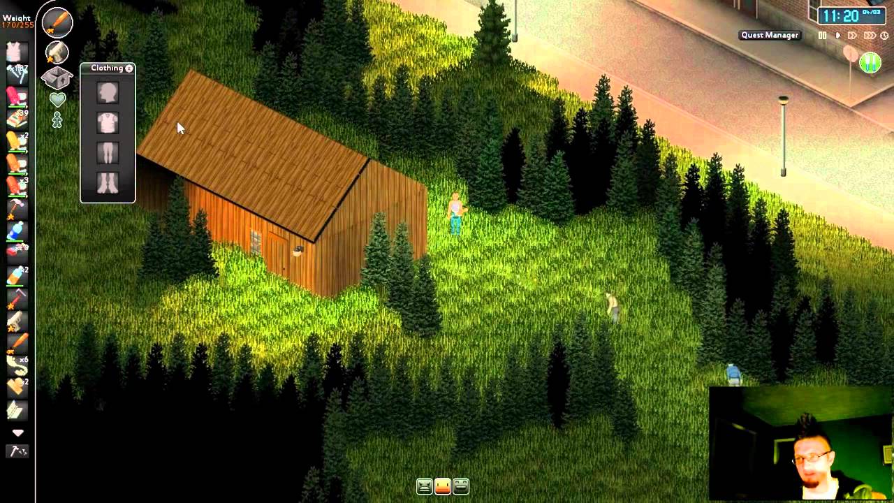 Project Zomboid w Commentary [Challenge Sky Castle] Progress is looking ...
