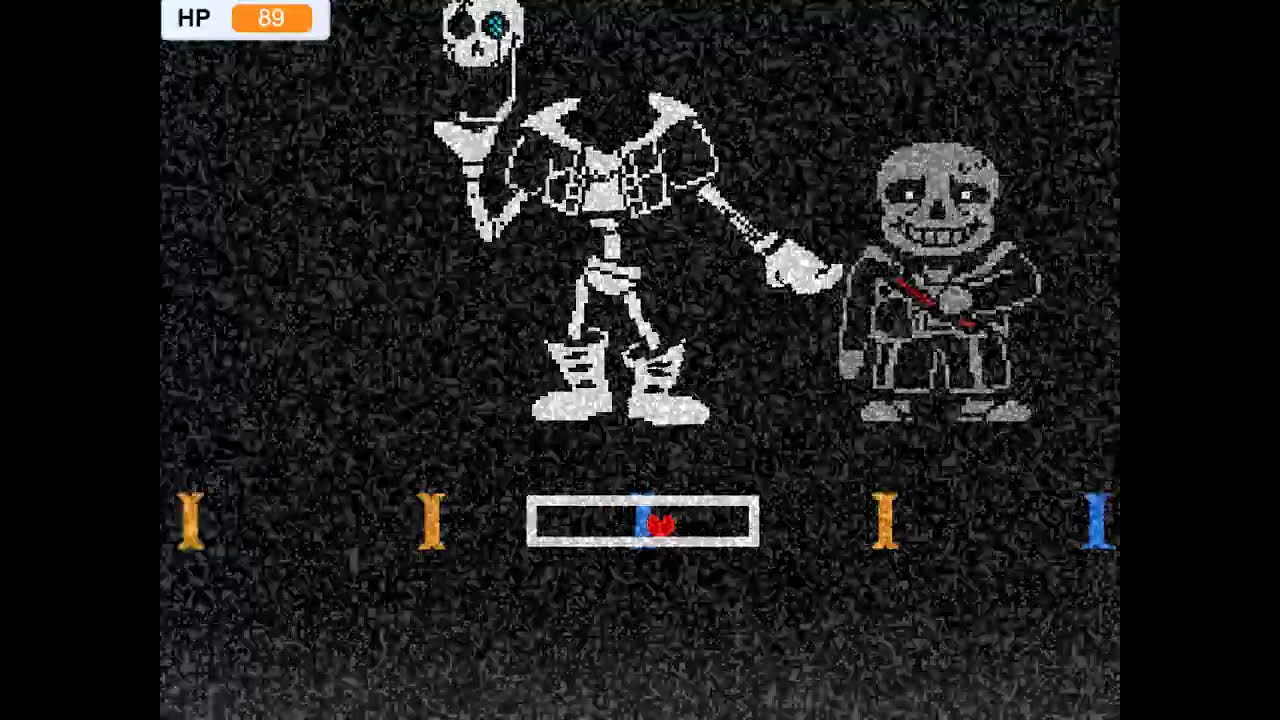 undertale:Last Laugh Papyrus Phase3 battle! [Demo,undertale fangame ...