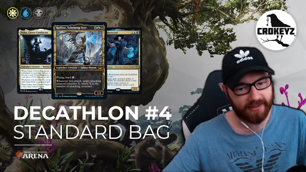 DECATHLON #4 | BO1 Standard With Bag Emblem | MTG Arena Event | CROKEYZ - YouTube