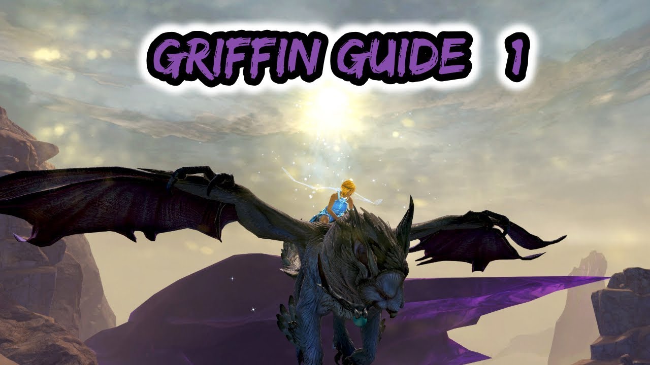 Gw2 PoF Griffin Open Skies Crystal Oasis Achievement Guide - YouTube