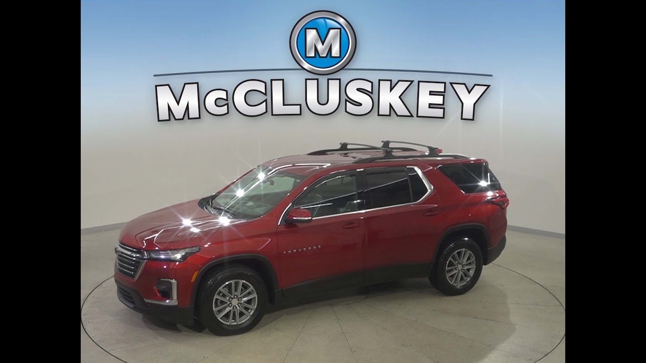A53934GT Used 2023 Chevrolet Traverse Red SUV For Sale, Review, Test ...