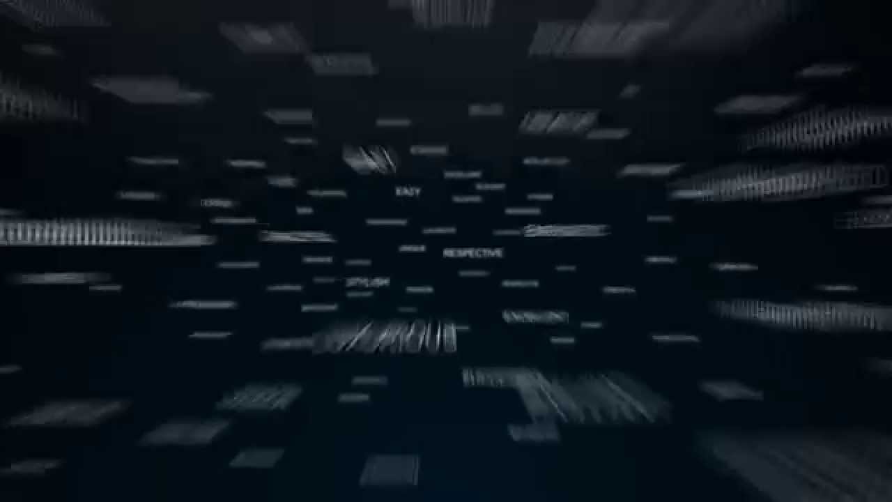 Words Animation After Effects Template - YouTube