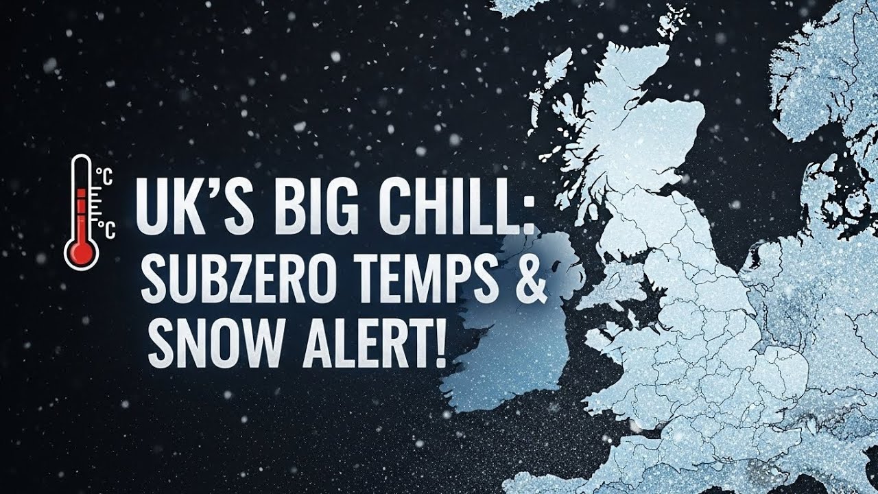 UK's Big Chill: Subzero Temps & Snow Alert!#UKWeather #ColdSnap # ...