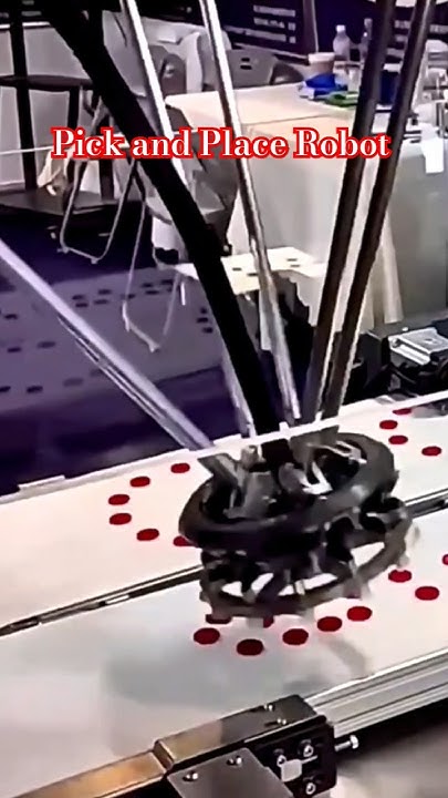 Pick and Place 3D robot | Robot automation in factory| Industry ...
