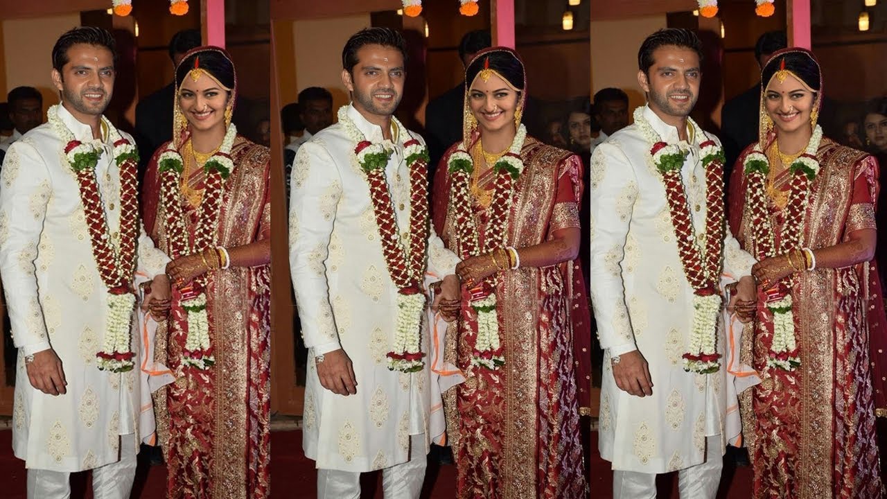 Sonakshi Sinha's First Look at her grand Wedding ceremony with Zaheer ...