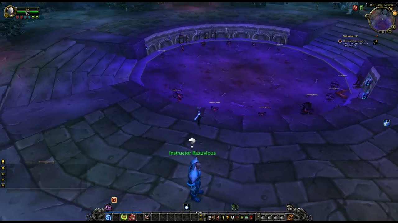 The Endless Hunger, WoW Wotlk Quest - YouTube