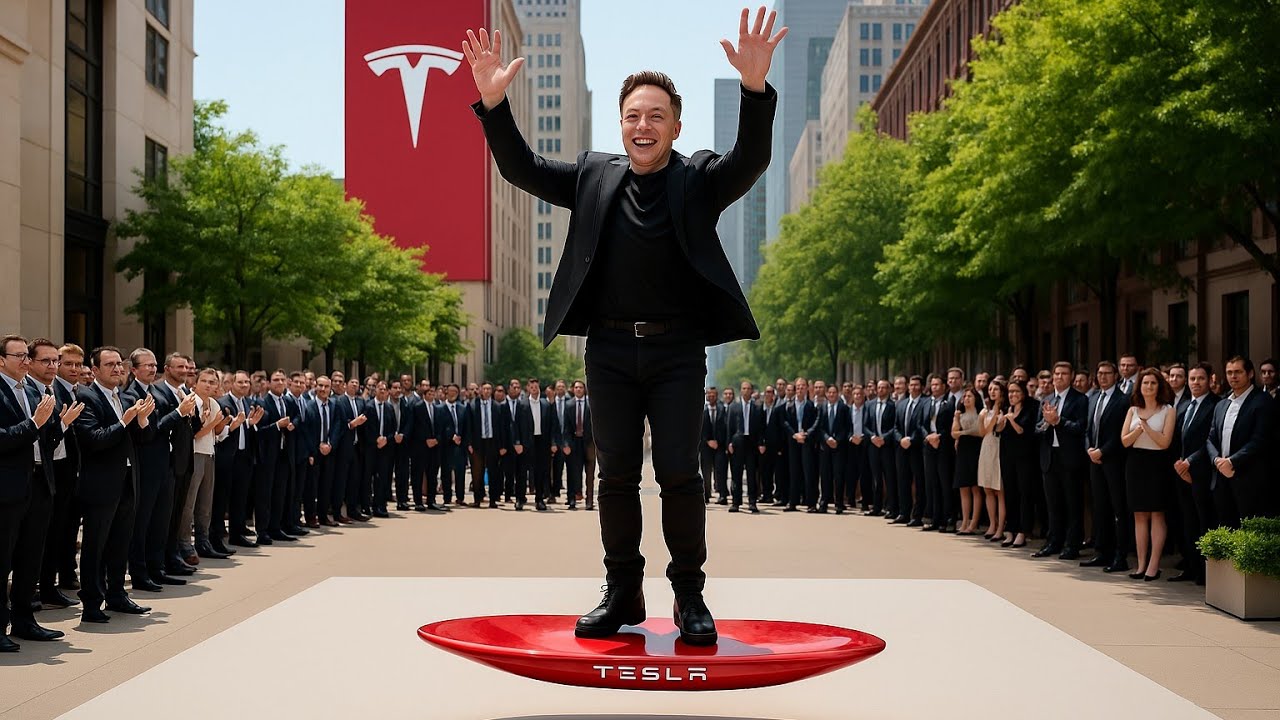 Elon Musk's First Flying Tesla Hoverboard: A Revolutionary Leap in ...
