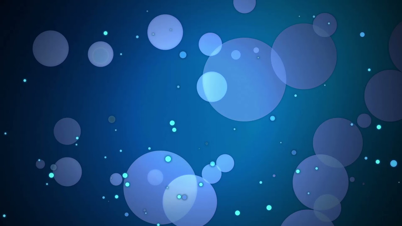BLUE FLOATING BUBBLES LOOP | FREE BACKGROUND MOTION GRAPHICS | FULL HD ...