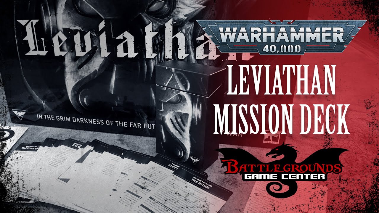 Warhammer 40k - Leviathan Mission Deck Overview - YouTube