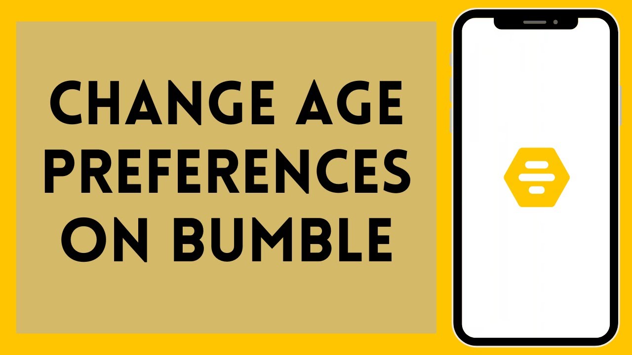 How to Change Age Preferences on Bumble (2024) | Bumble Tutorial - YouTube