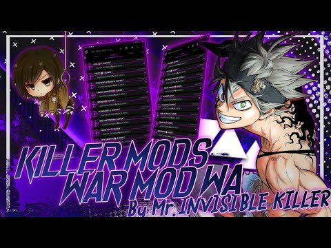 CRAZY KILLER WA/WAR MOD WHATSAPP/SUPER IMMUNE/NORMAL THEME/BEST WAR BASE WA/SPEED TICK/POWERFULL WA