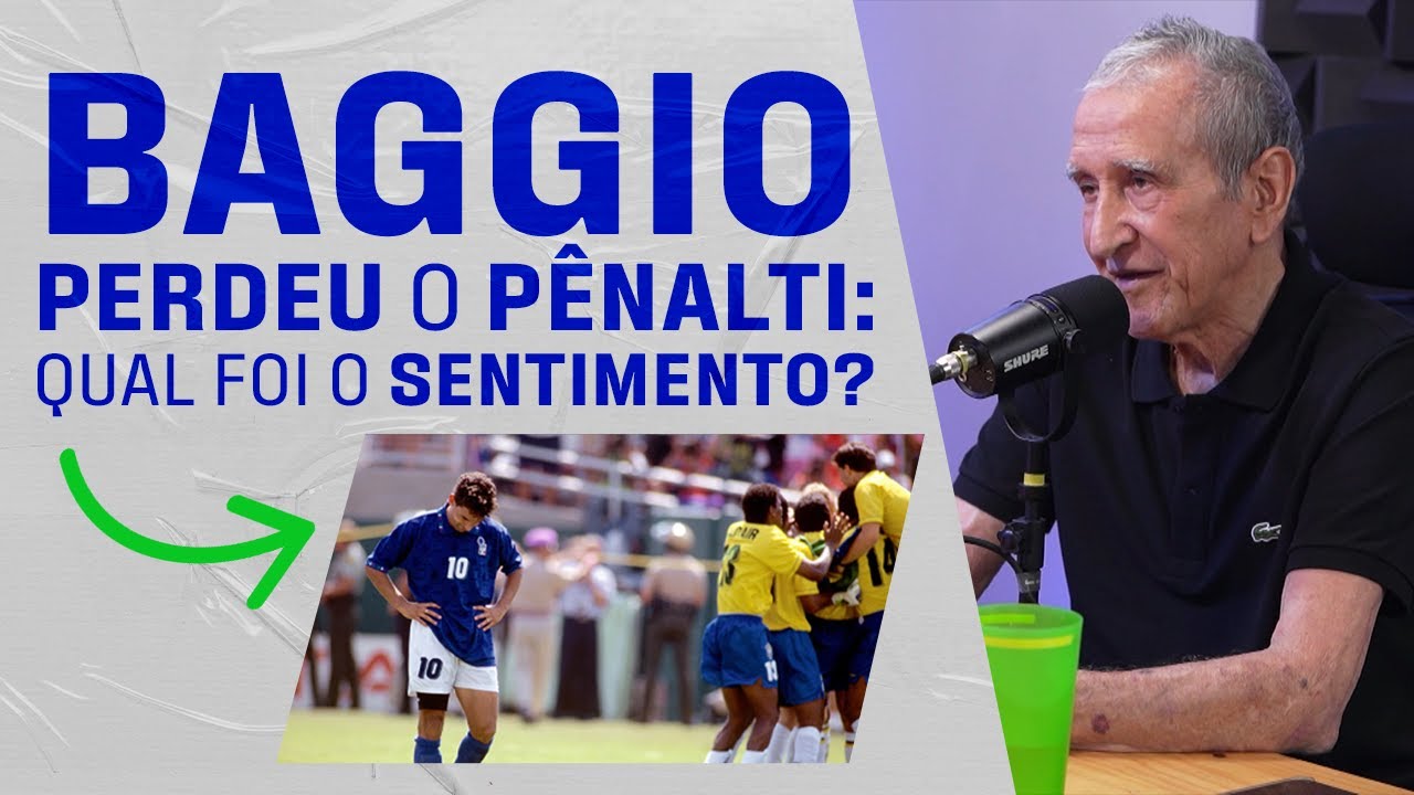 "QUAL FOI O SENTIMENTO QUANDO ROBERTO BAGGIO PERDEU AQUELE PÊNALTI ...