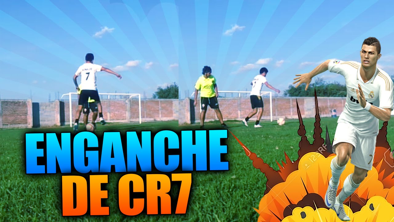 Como hacer el Corte,Enganche o Finta de Cr7 | Jugadas de Futbol - YouTube