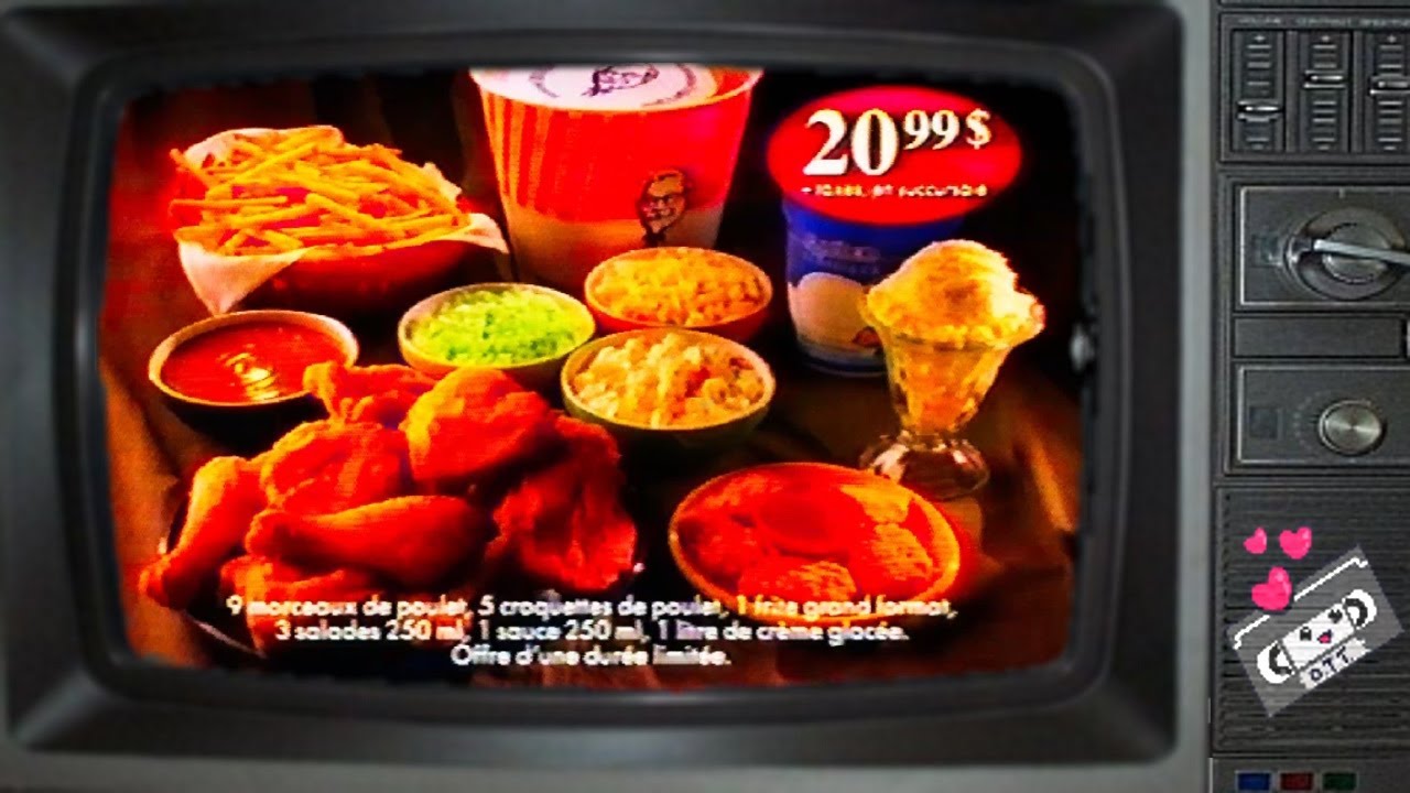 Kentucky Fried Chicken PFK Tout Simplement Bon Commercial 1997 - YouTube