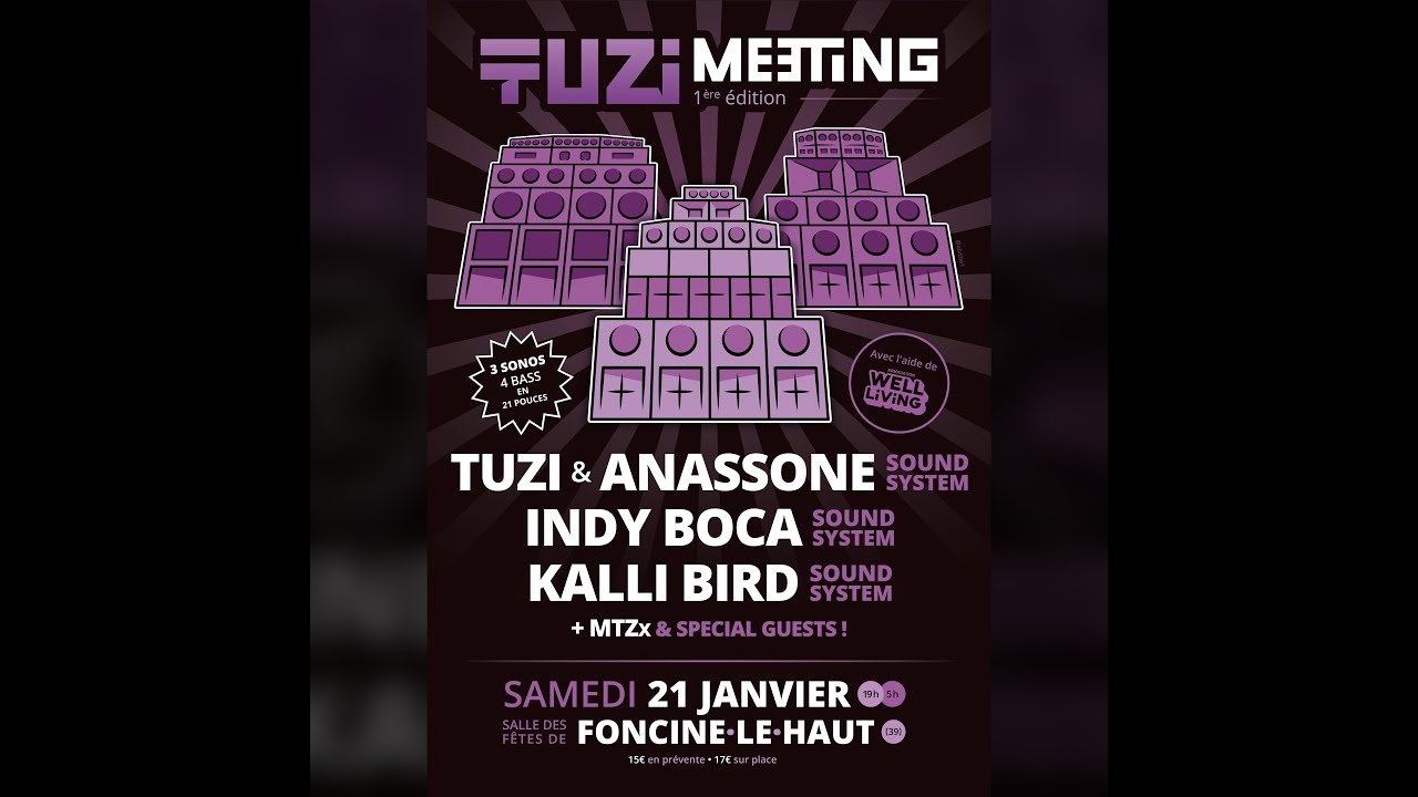 Tuzi Meeting 21/01/23 : Tuzi/Anassone plays Dan I/Violinbwoy - YouTube