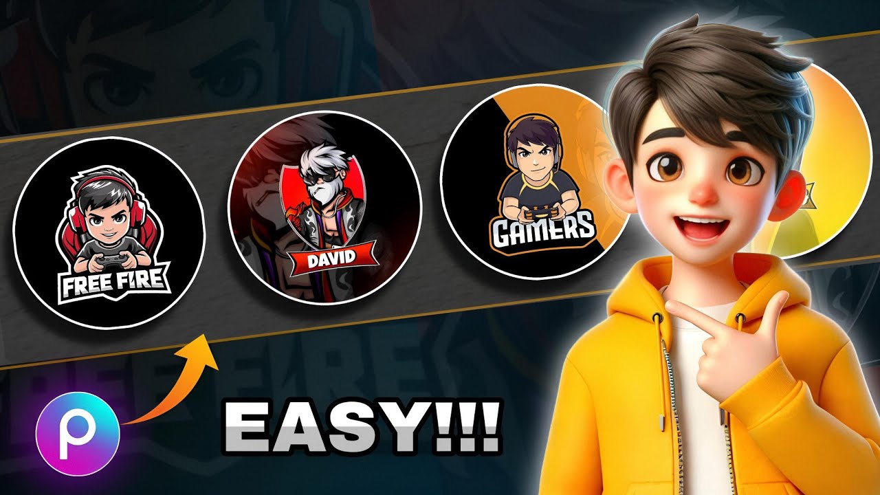 How to Make a Gaming Logo Fast and Easy! 🤩 | How To Make Gaming Logo In ...