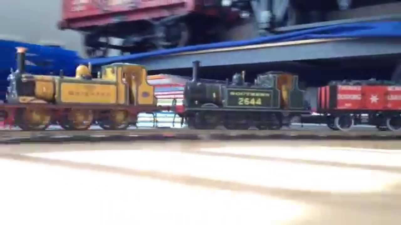 Model Railways 25 - Double headed Dapol O gauge Terriers - YouTube