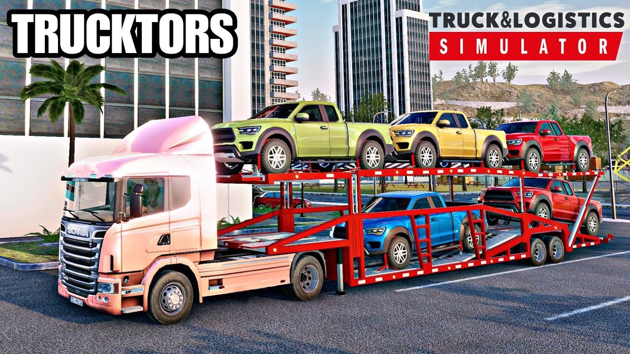 Truk Tronton FUSO Pink Gandeng Mobil Pickup Hilux Pesanan Showroom ...