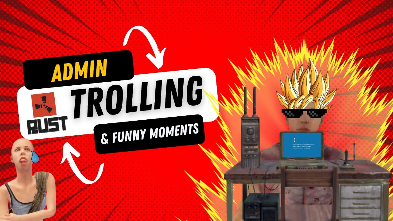 Admin TROLLING Blue screen of death edition! - YouTube