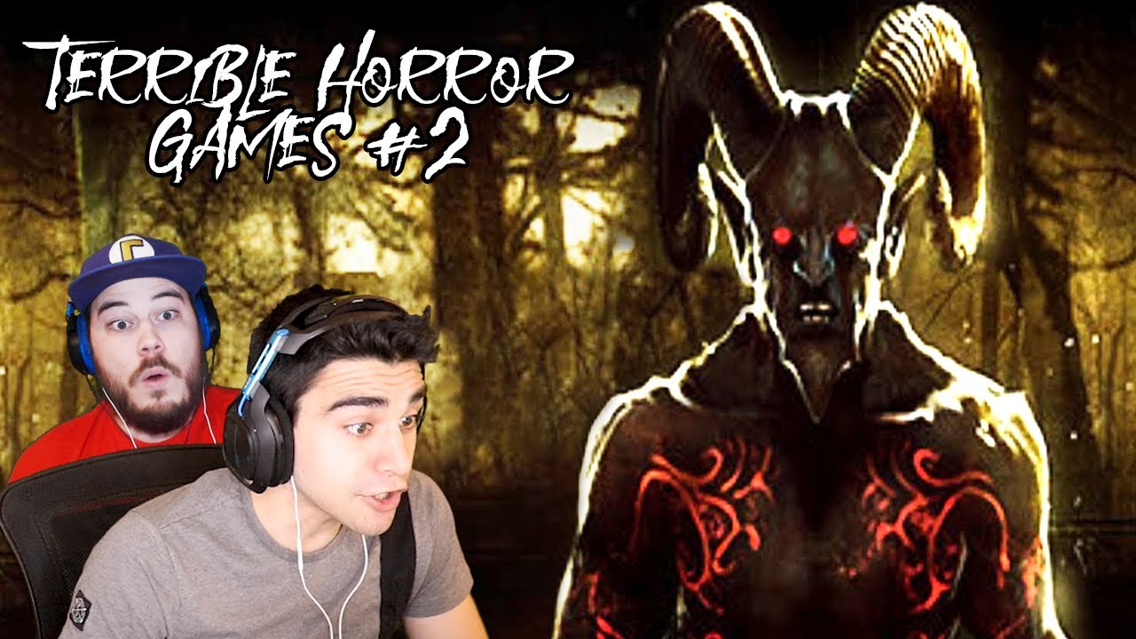THE GOATMAN WANTS TO EAT ME ALIVE! - Playing Terrible Horror Games #2 ...