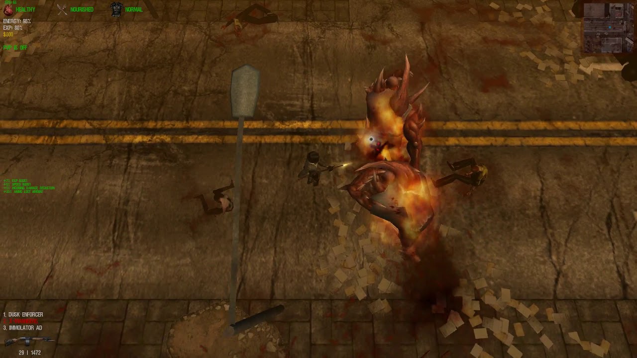 Dead Frontier X Mannberg vs 2 Flaming titans - YouTube