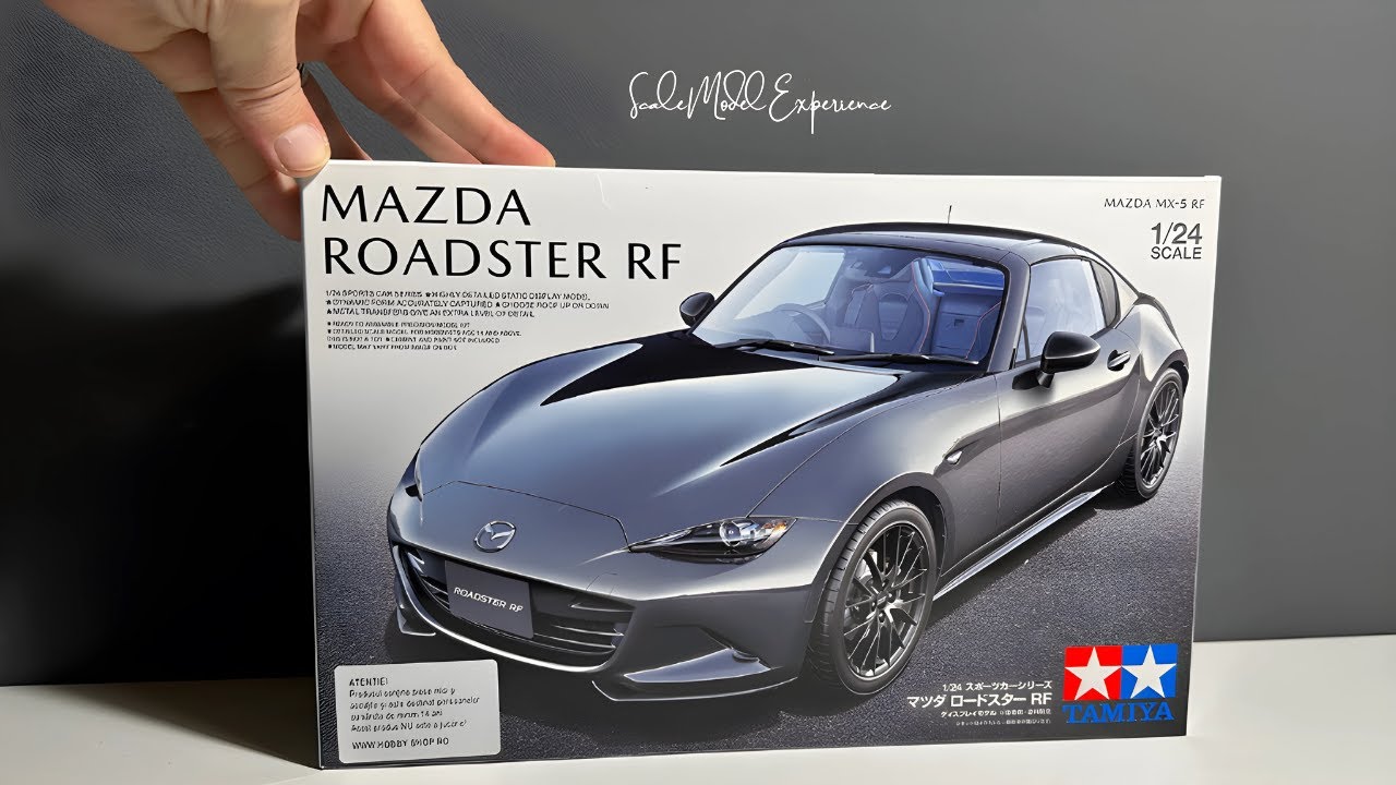 Unboxing Tamiya Perfection kit 1/24 Mazda Roadster mx5 : in 4 minutes ...