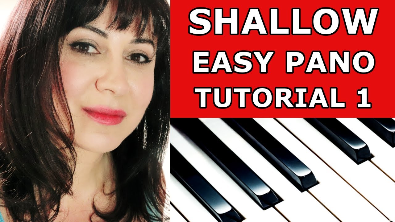 Shallow Easy Piano Tutorial Part 1/Sheet Music - YouTube